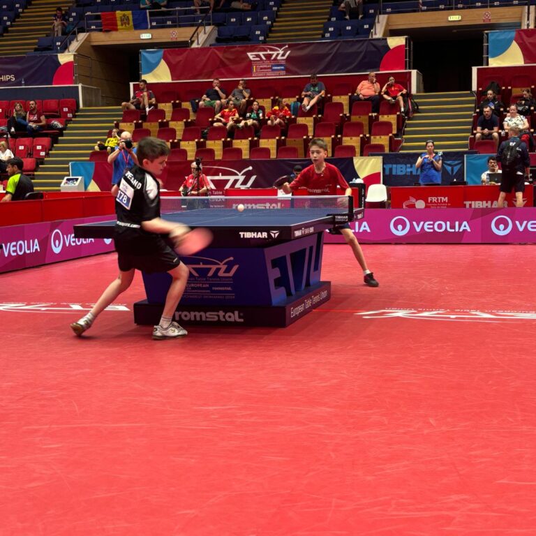 Peadar Sheridan Inspiring Journey at the European U13 Table Tennis ...
